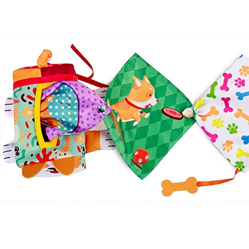 Colaxi Baby Tissue High Contrast Crinkle for Boys and Girls Toddlers Kids