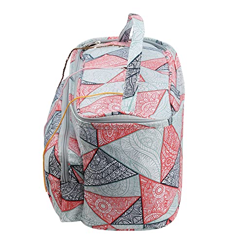 HEXILIN Empty Knitting Yarn Storage Case Carrying Knitting Needles Crochet Hooks Sewing Accessories Bag (Blue, One Size)