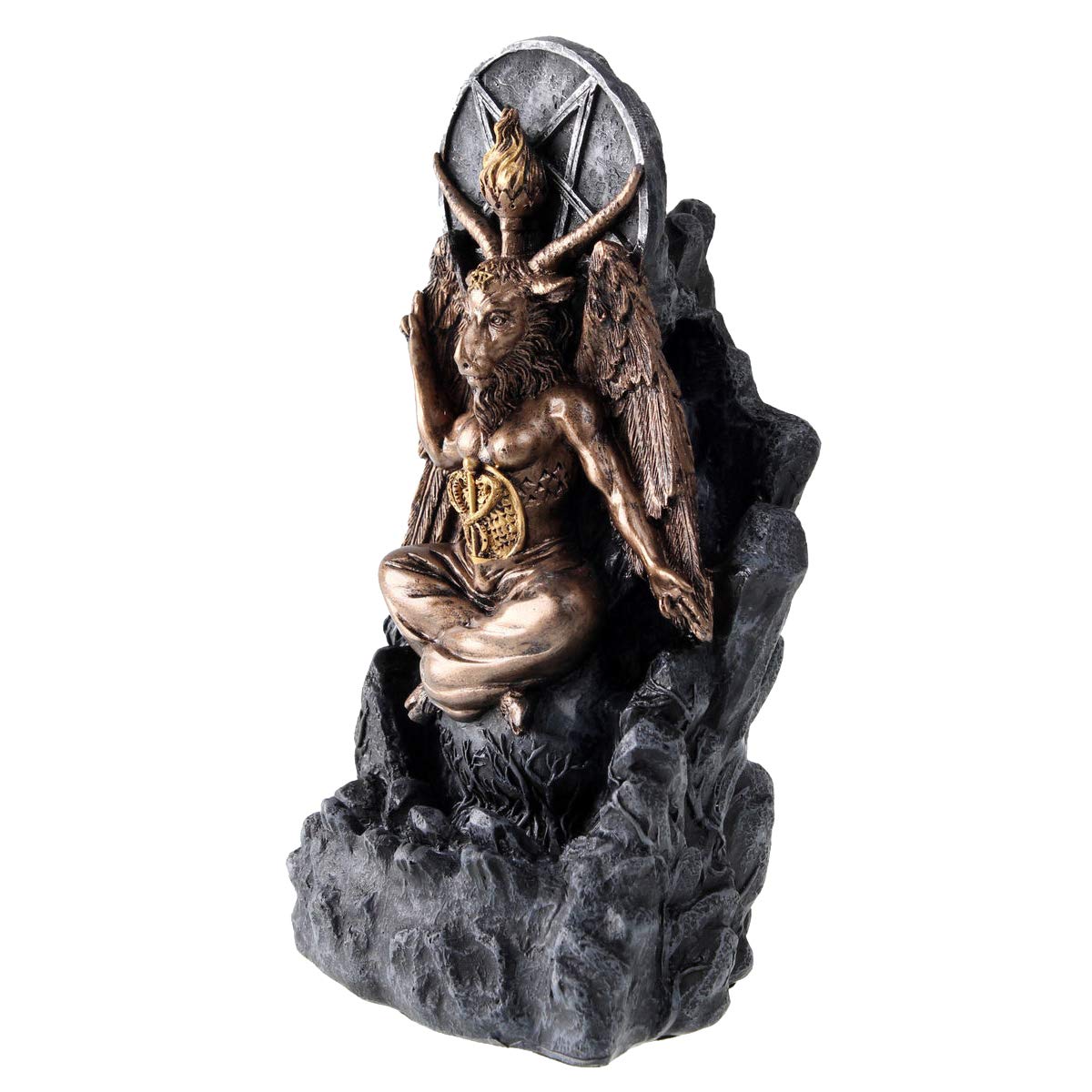 Nemesis Now Baphomet Backflow Incense Burner 24cm Bronze