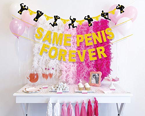 TMCCE Bachelorette Party Banner - Bachelorette Party Decorations Set, Hen Party Banner Sign Decorations and Bridal Shower Supplies Kit