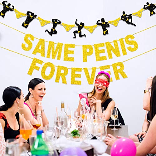 TMCCE Bachelorette Party Banner - Bachelorette Party Decorations Set, Hen Party Banner Sign Decorations and Bridal Shower Supplies Kit
