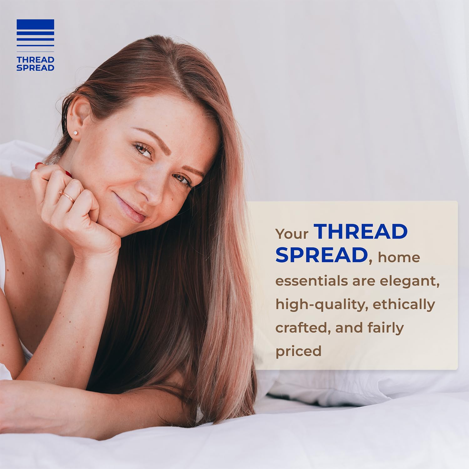 THREAD SPREAD 100% Egyptian Cotton Pillow Cases King - 600 Thread Count White King Pillow Cases Set of 2, Soft Cooling & Breathable Extra Long Staple Sateen Weave Cotton Pillowcases for King Pillows