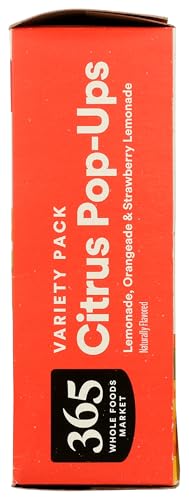 365 by Whole Foods Market, Popups Citrus 6 Count, 18 Fl Oz