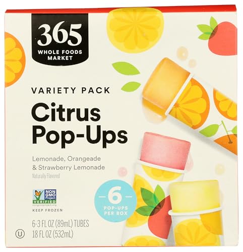 365 by Whole Foods Market, Popups Citrus 6 Count, 18 Fl Oz