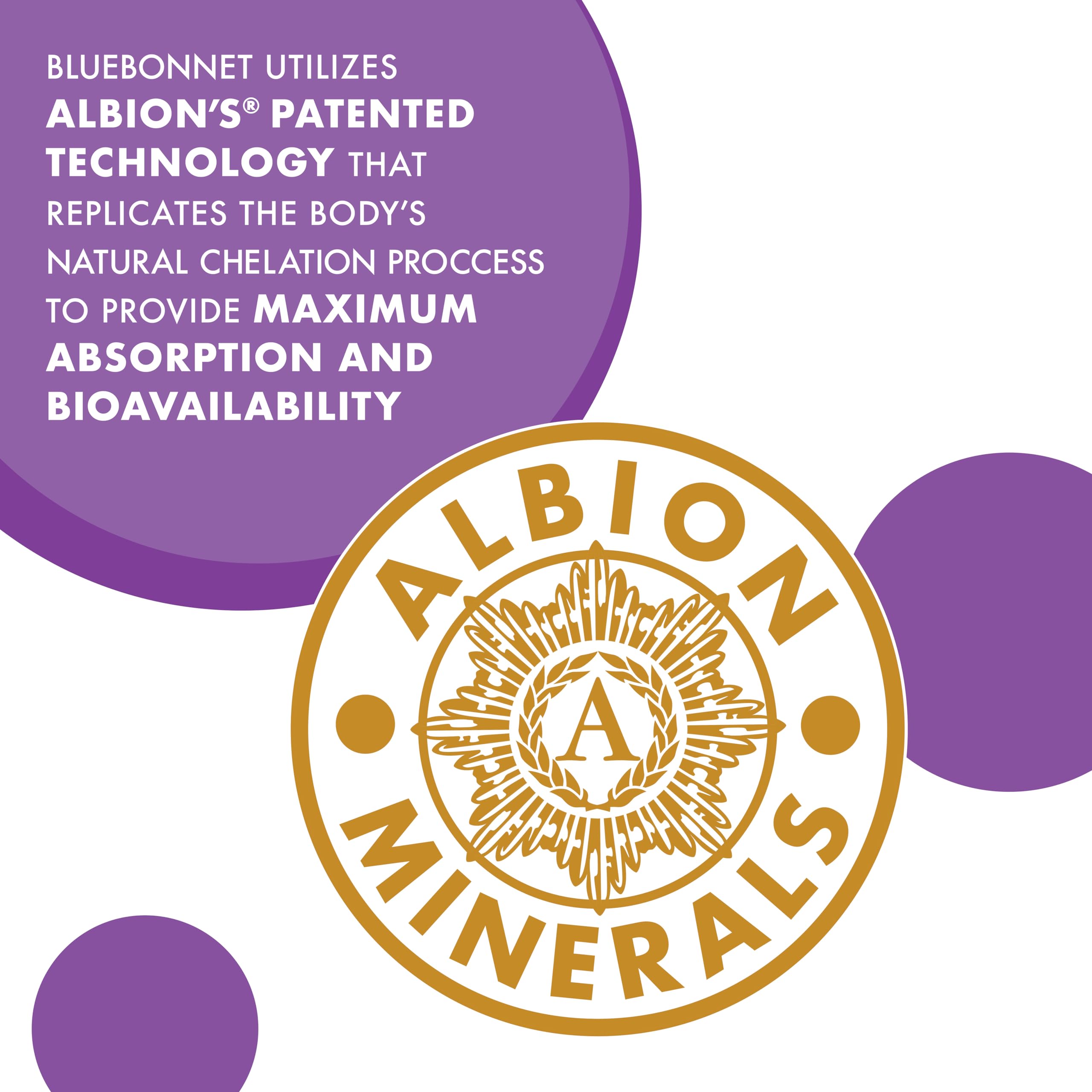 Bluebonnet Nutrition Albion Chelated Magnesium Vegetable Capsule, 200 mg, Stress Relief, Vegan, Non GMO, Gluten Free, Soy Free, Milk Free, Kosher, 60 Vegetable Capsule, 1 Month Supply