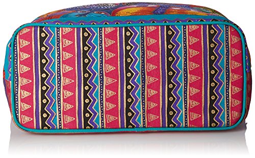 Laurel Burch (LB5230) Shoulder Tote Zipper Top 19, 1/2-Inch by 6, 3/4-Inch by 15-Inch, Fantasticats