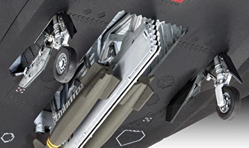 Revell 03899 F-117 F-117A Nighthawk Stealth Fighter, Multi Colour, 1: 72 Scale