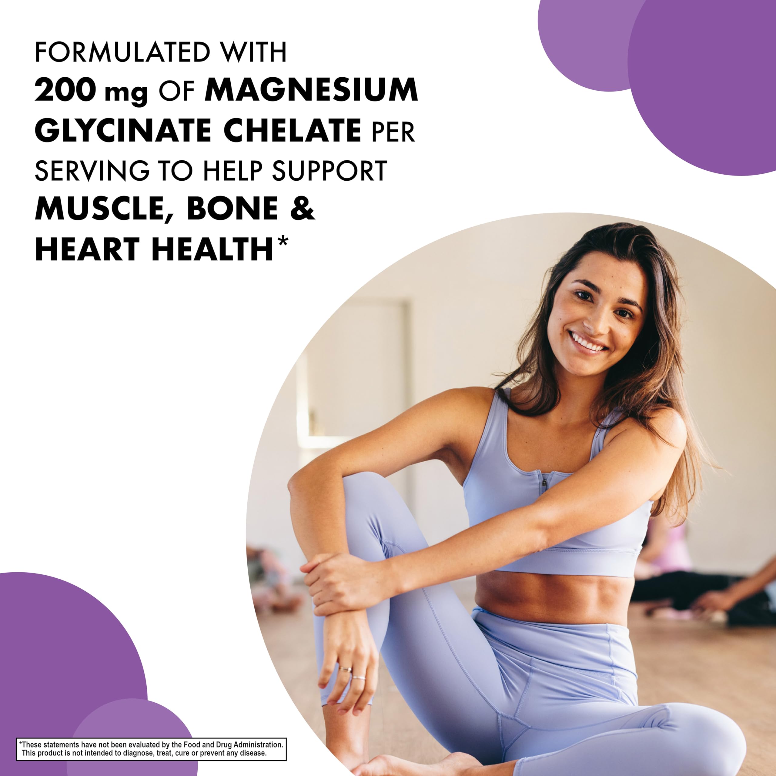 Bluebonnet Nutrition Albion Chelated Magnesium Vegetable Capsule, 200 mg, Stress Relief, Vegan, Non GMO, Gluten Free, Soy Free, Milk Free, Kosher, 60 Vegetable Capsule, 1 Month Supply