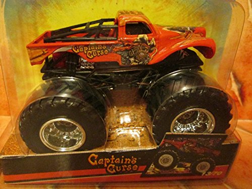 HOT Wheels 2008 13/70 Captains Curse MONSTER JAM Rare & VHTF .HN#GG_634T6344 G134548TY65260