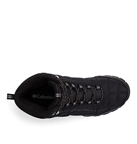 Columbia Men's Firecamp Boot, Black/City Grey, 10.5