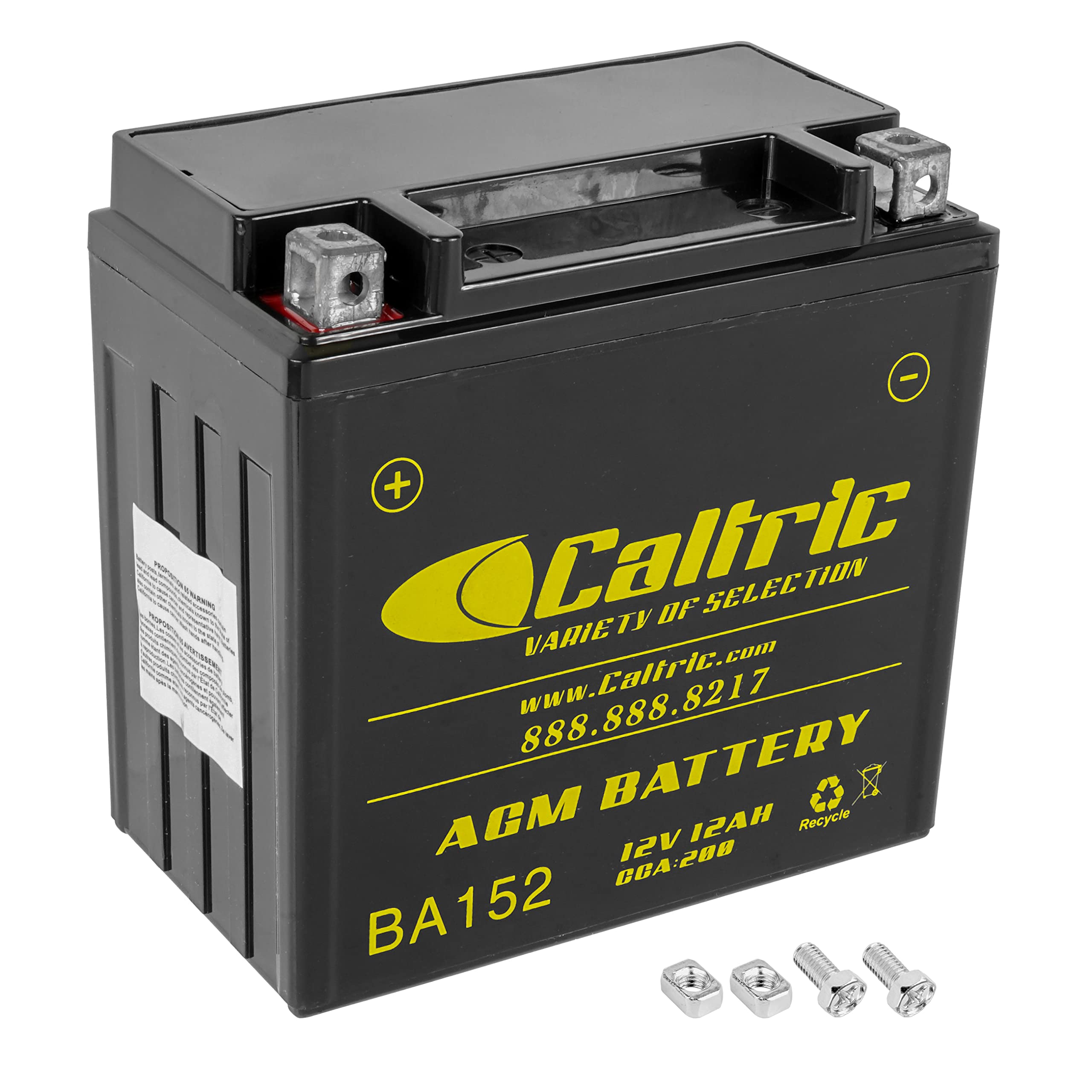 Caltric Agm Battery Compatible with Suzuki An650 An-650 An650A Burgman 650 2003-2009 2011 2012 2014 2016