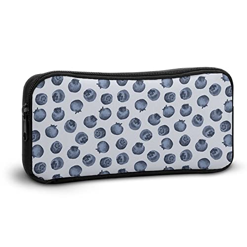 Blueberry Pencil Case Pencil Pouch Coin Pouch Cosmetic Bag Office Stationery Organizer