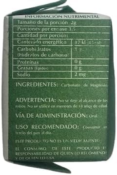 Magnesium Carbonate 7grs - Carbonato de Magnesio Puro (Pack of 3)