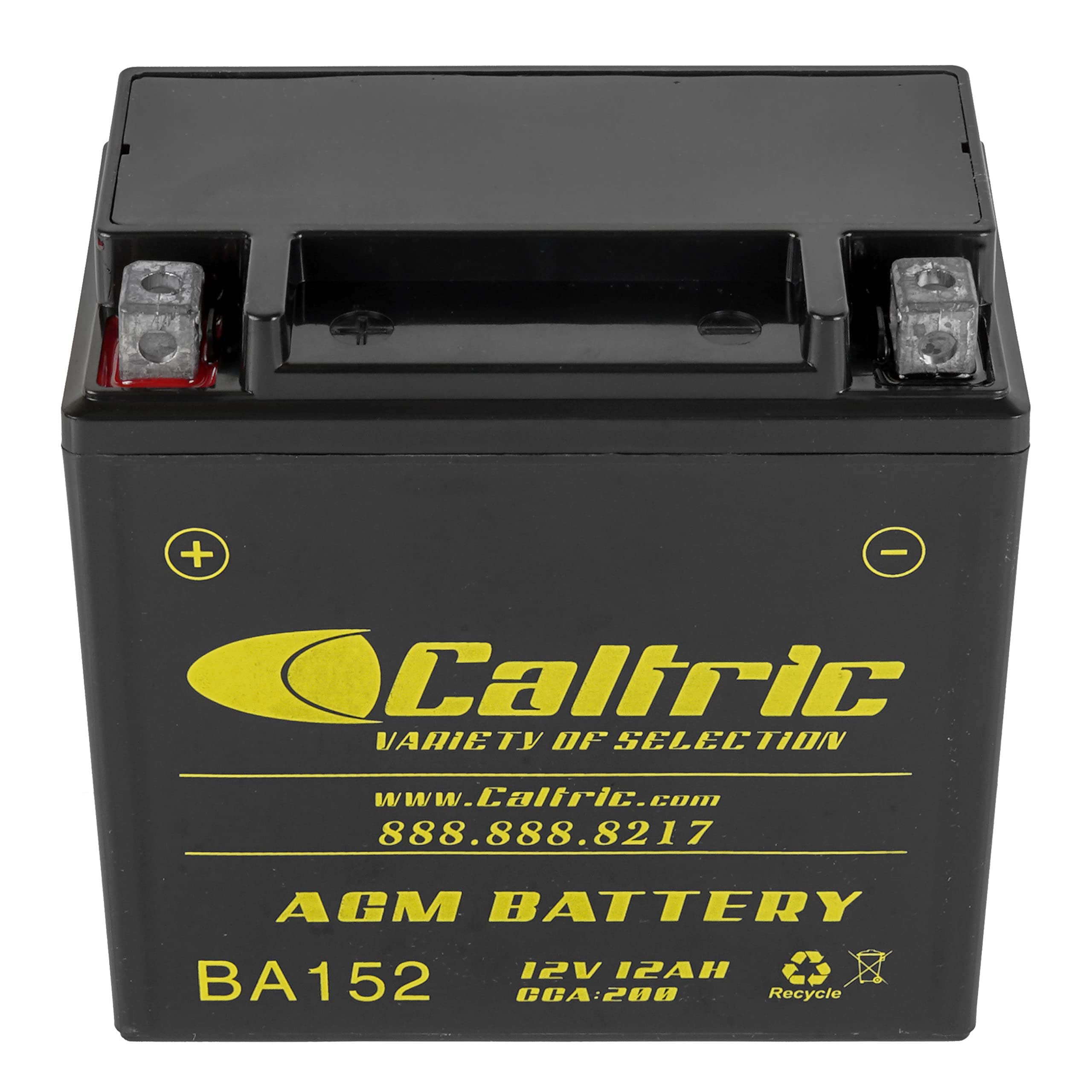 Caltric Agm Battery Compatible with Honda Trx450Fe Trx450Fm Trx-450Fm Foreman 450 4X4 Es S 2002-2004