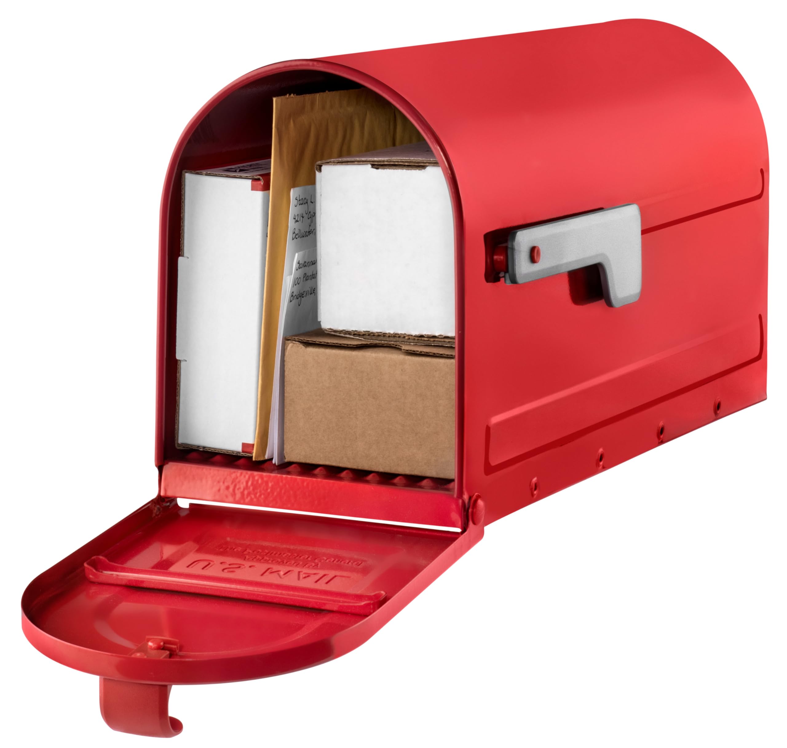 ARCHITECTURAL MAILBOXES 7600R MB1 Mailbox, Medium, Red