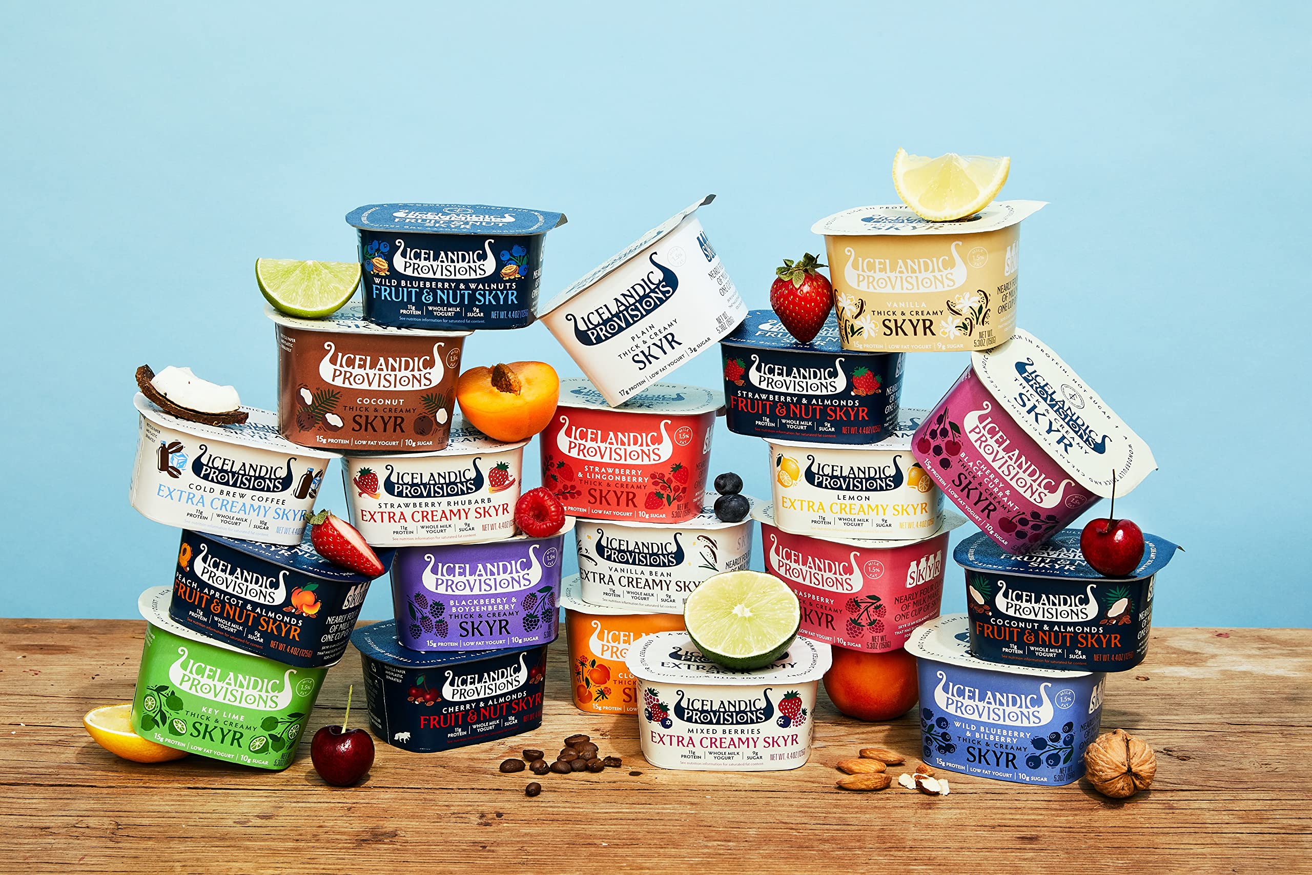 Icelandic Provisions 5.3oz Traditional Skyr Yogurt, Coconut, Icelandic Cultured Dairy Product With 15g Protein Per Serving | Thick & Creamy Texture | More Protein & Less Sugar Than Yogurt