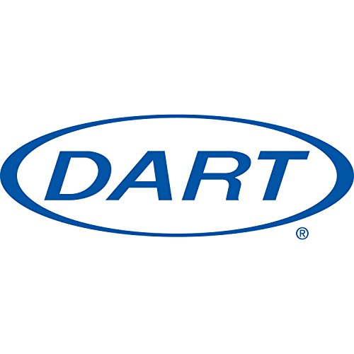 Dart CH8DED 8 oz Tamper-Resistant Clear Hinged Container with Dome Lid (Case of 200)