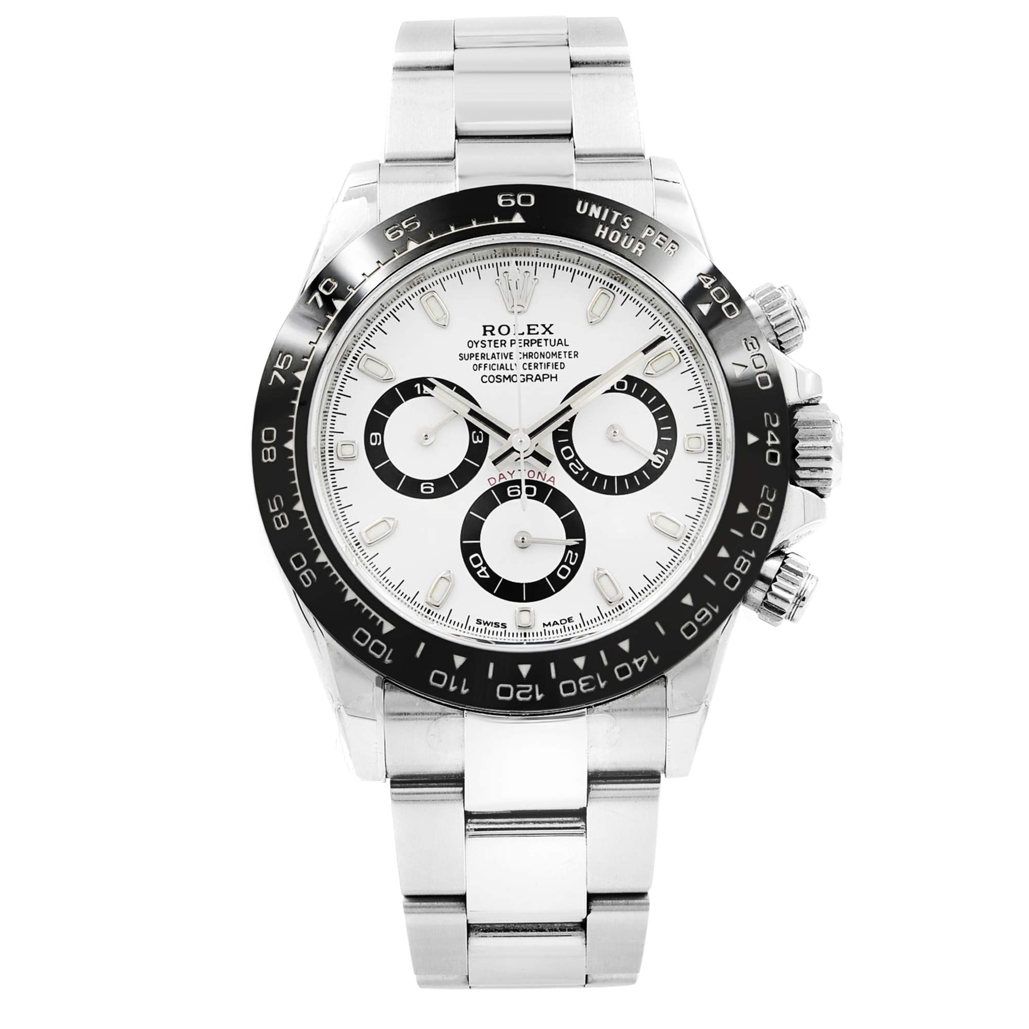 Rolex Cosmograph Daytona Black Dial Oyster Mens Watch 116500BKSO