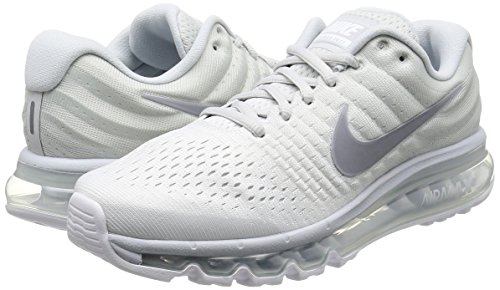 Nike Men's Air Max 2017 Cool Grey / Anthracite-Dark 849559 008, White, 10.5