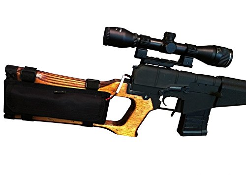 tactic.world Battery on The Butt handguard Pouch Case Paintball Airsoft Bag SVD Sniper Buttstock Shotgun