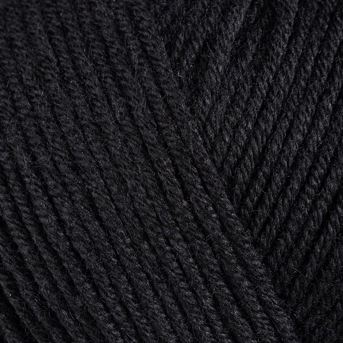 5 Skein (Pack) Total 8.8 Oz. Gazzal Baby Cotton Each 1.76 Oz (50g) / 150 Yrds (165m) Soft, Fine Baby Yarn, 60% Cotton (Black - 3433)