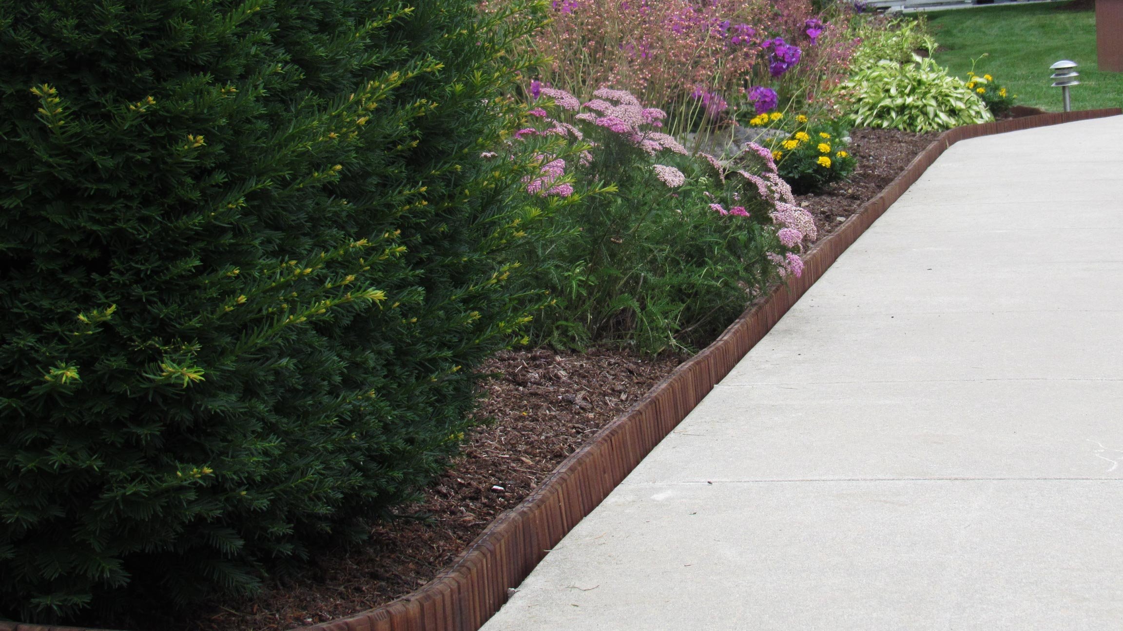 Flexible Brown Natural Lawn & Landscape Border Edging (8-Pack)