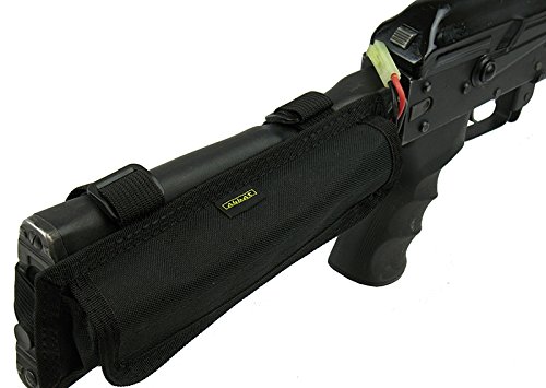 tactic.world Battery on The Butt handguard Pouch Case Paintball Airsoft Bag SVD Sniper Buttstock Shotgun