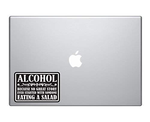 Alcohol Funny Vinyl Decal Sticker For Macbook Pro Air 11" 13" 15" 17" Laptop Sticker Skin Funny Sticker