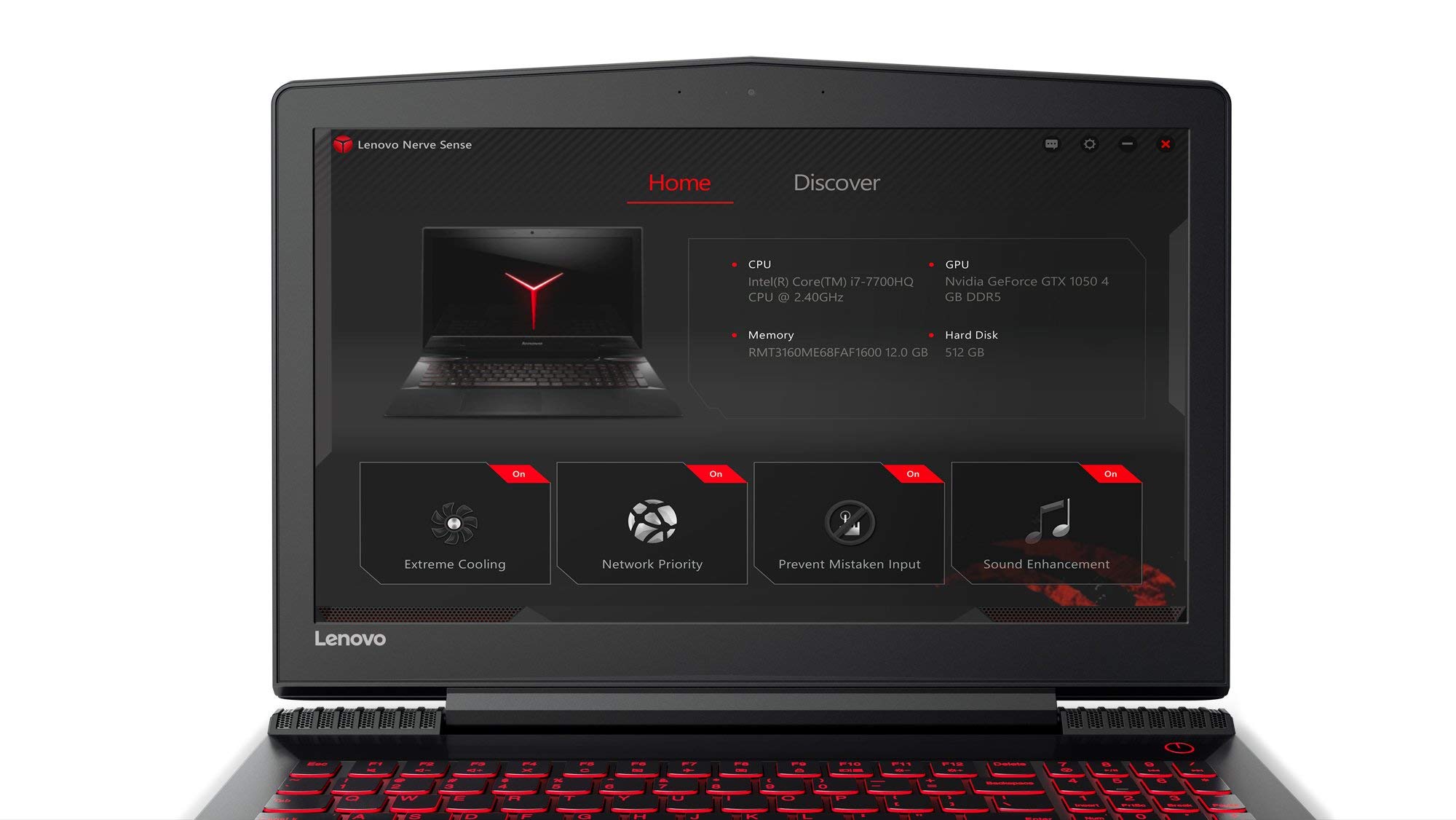 Lenovo Legion Y520 15.6 inch FHD Gaming Laptop Computer (Intel Core i5-7300HQ, NVIDIA GeForce GTX 1050 Ti 4GB, 8GB RAM, 256GB PCIe SSD, Windows 10) 80WK00FHUS