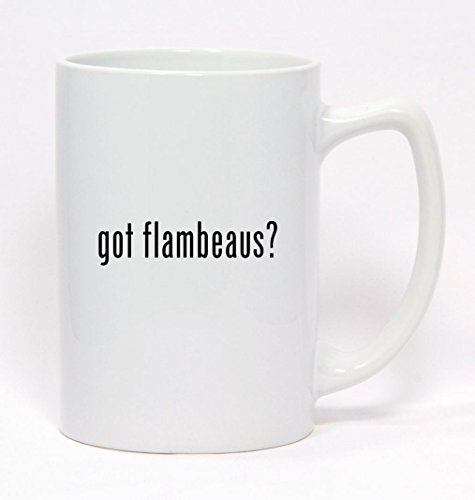 got flambeaus? - Statesman Ceramic Coffee Mug 14oz