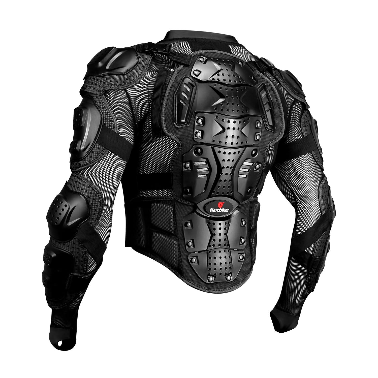 HEROBIKER Motorcycle Full Body Armor Jacket spine chest protection gear Motocross Motos Protector Motorcycle Jacket 2 Styles
