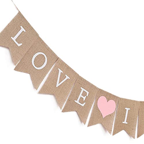 Love is Sweet Burlap Banner - Love is Sweet Decorations, Sweets Burlap Banner,Baby Shower,Photo Decoration Props, Rustic Wedding Bridal shower Decor