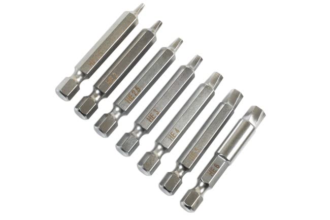Laser 6844 Damaged Hex Bolt Extractor Set 7pc