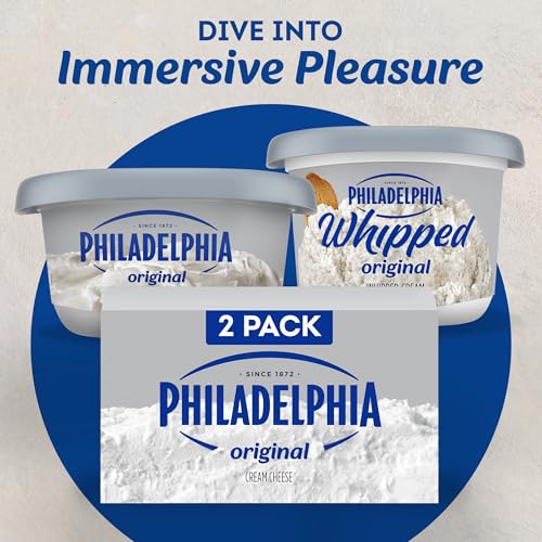 Philadelphia Original Cream Cheese, 2 ct Pack, 8 oz Brick