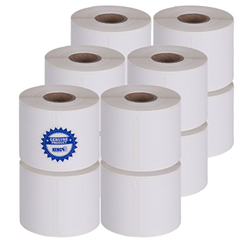 2 1/4in X 4in Name Badge Labels by Kenco Label, Compatible with Dymo 30857 (12 Pack)