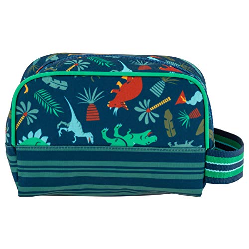 Stephen Joseph Boys Dinosaur Carry All Bag with Zipper Pull Charm