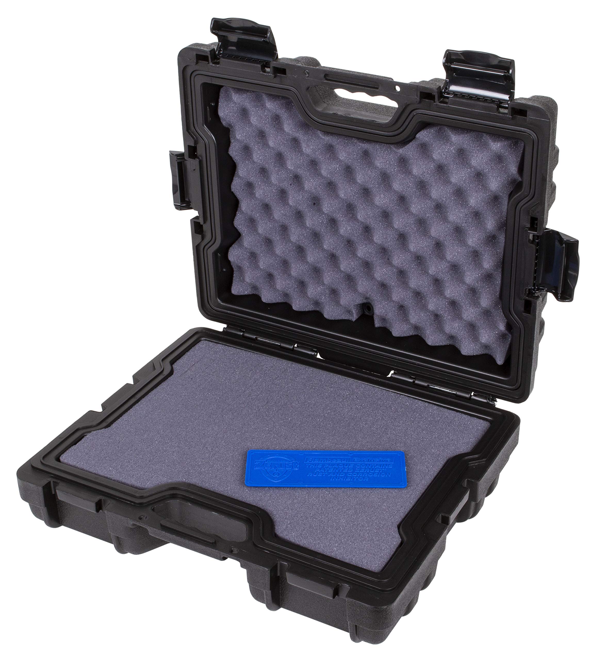 Flambeau Outdoors 50DWS Safe Shot Double Wall Double Deep Pistol Case 15", Portable Firearm Storage Accessory