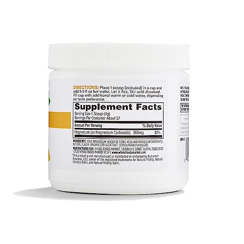 365 by Whole Foods Market, Magnesium Fizz Lemon, 8 Ounce