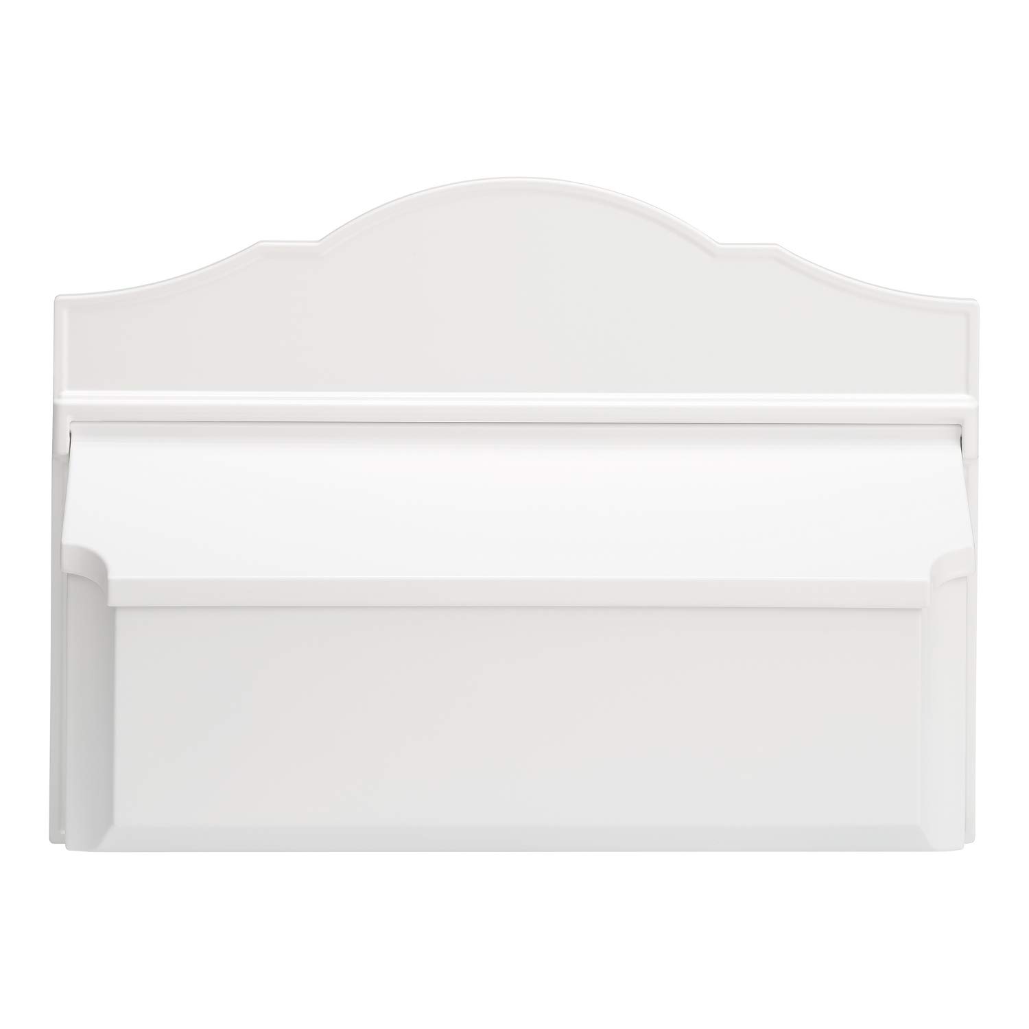 Whitehall 16602 Colonial Wall Mailbox, White