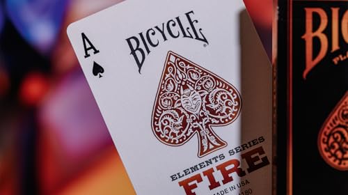 Bicycle Fire Element Playing Cards