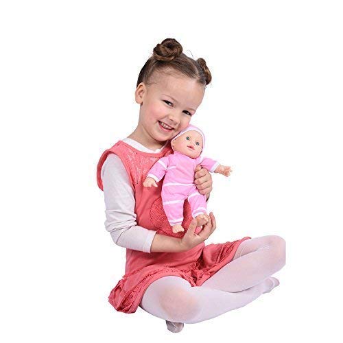 The New York Doll Collection 11 inch Soft Body Doll in Gift Box - Award Winner & Toy 11" Baby Doll (Caucasian)