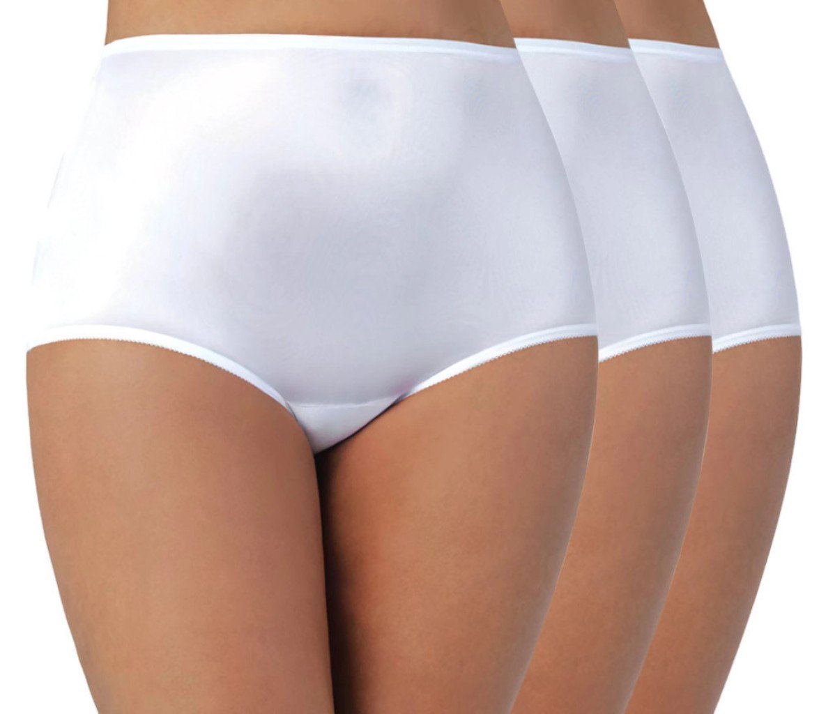 Vanity Fair Classic Ravissant Tailored Brief - Pack of 3 - 15712 (10/3XL, SWH Multi)