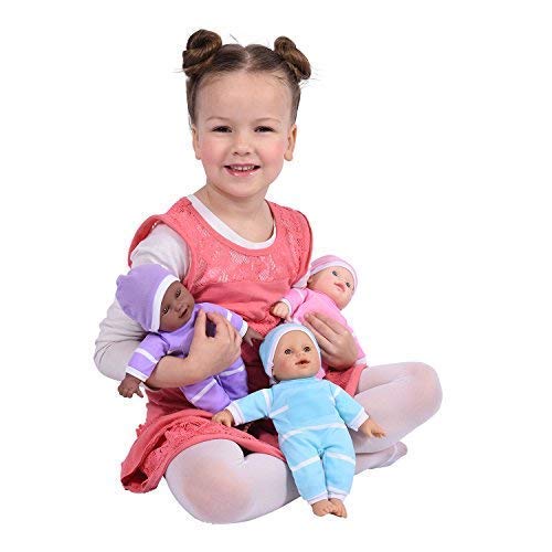 The New York Doll Collection 11 inch Soft Body Doll in Gift Box - Award Winner & Toy 11" Baby Doll (Caucasian)