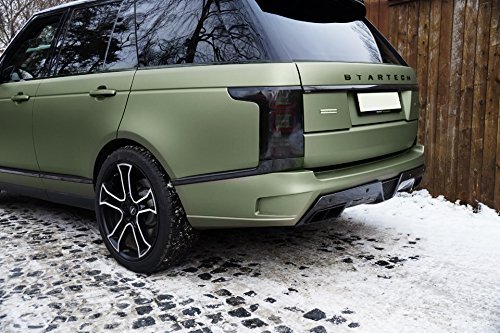 VViViD+ Matte Metallic Military Green (Ghost) Vinyl Wrap Roll (1ft x 5ft)