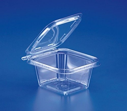 Inline Plastics Inline 16 oz. Clear Hinged Deli Container w/Tamper Resistant Strip 100 Bpa Free (pack of 20)