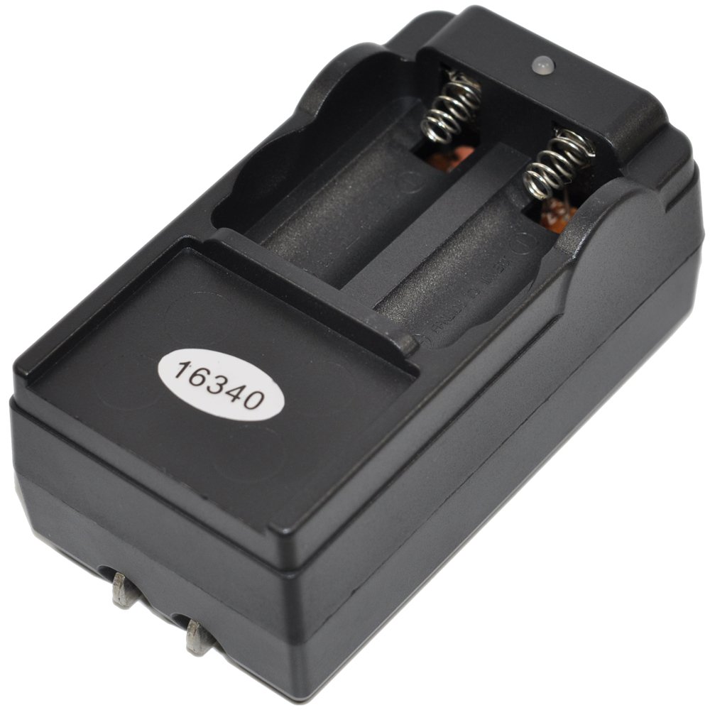 BTBAI 16340 Battery Charger AC Wall Dual Only for 3.7v li-ion CR123A RCR123A LR123A LC16340 IMR16340 BRC16340 s1a