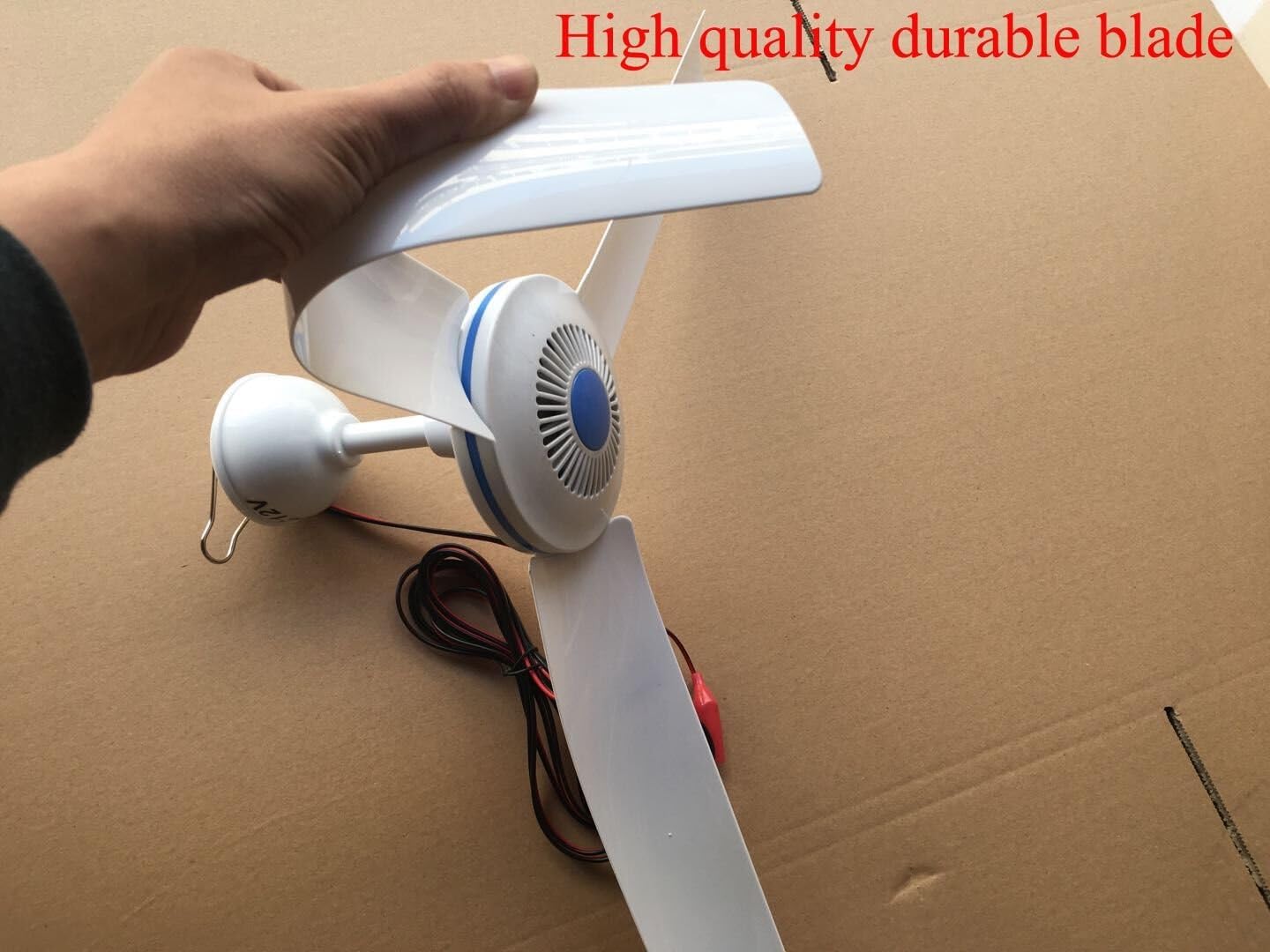 sunlar 28" inch 12V DC Ceiling Fan 12 Volt Portable gazebo fan