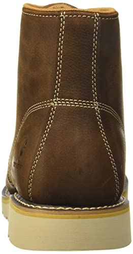 Carhartt Men's 6" Waterproof Moc Toe Casual Wedge Work Boot, Brown, 9 M US