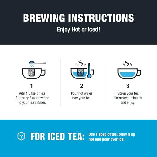 Tiesta Tea - Iced Tea Sampler Dry Flight Set | Loose Leaf | High to No Caffeine | Makes Cold Brew Iced Drink | Assorted Brew Sets with Herbal, Black, Fruit Blends & More | 8 Resealable Sample Pouches