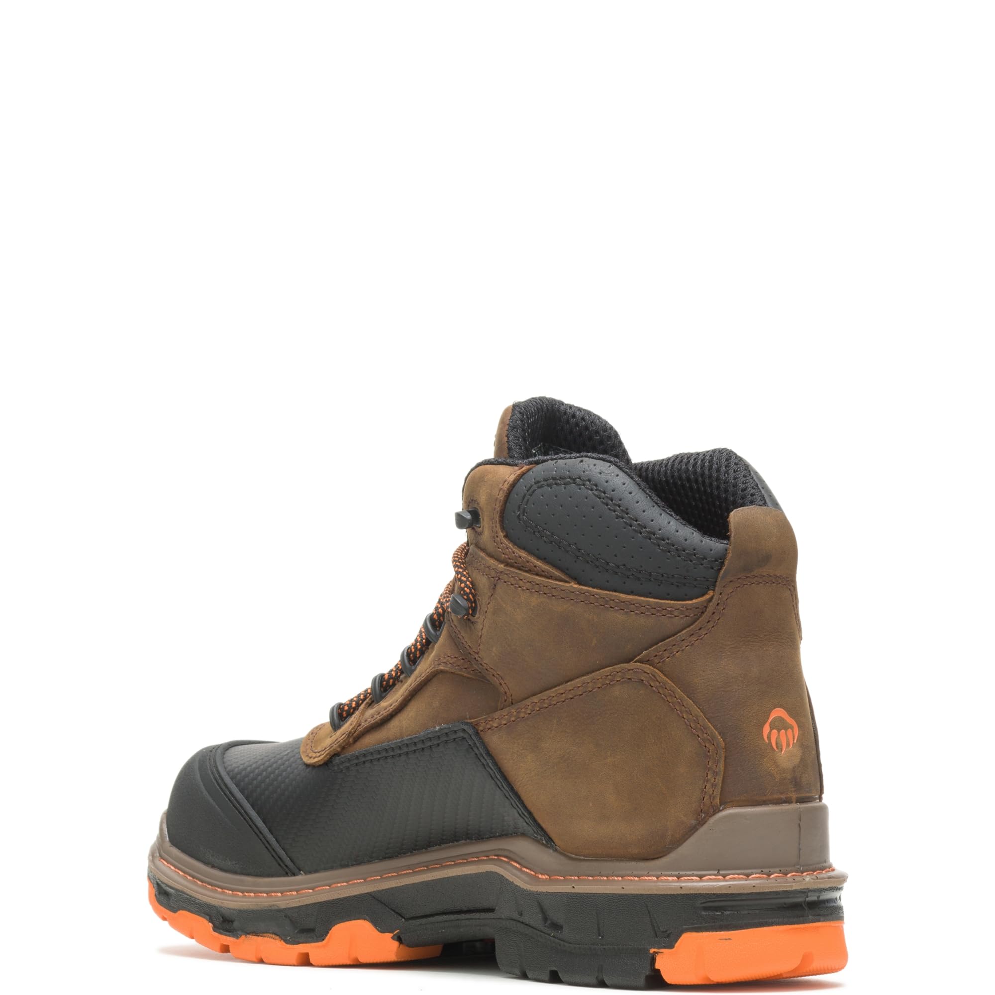 Wolverine Men'sOverpass 6" Mid Composite Toe Waterproof Work Boot, Summer Brown, 10 Medium